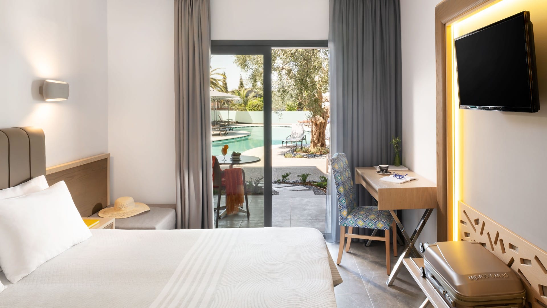 Double Pool View I Philoxenia Hotel | Philoxenia Hotel