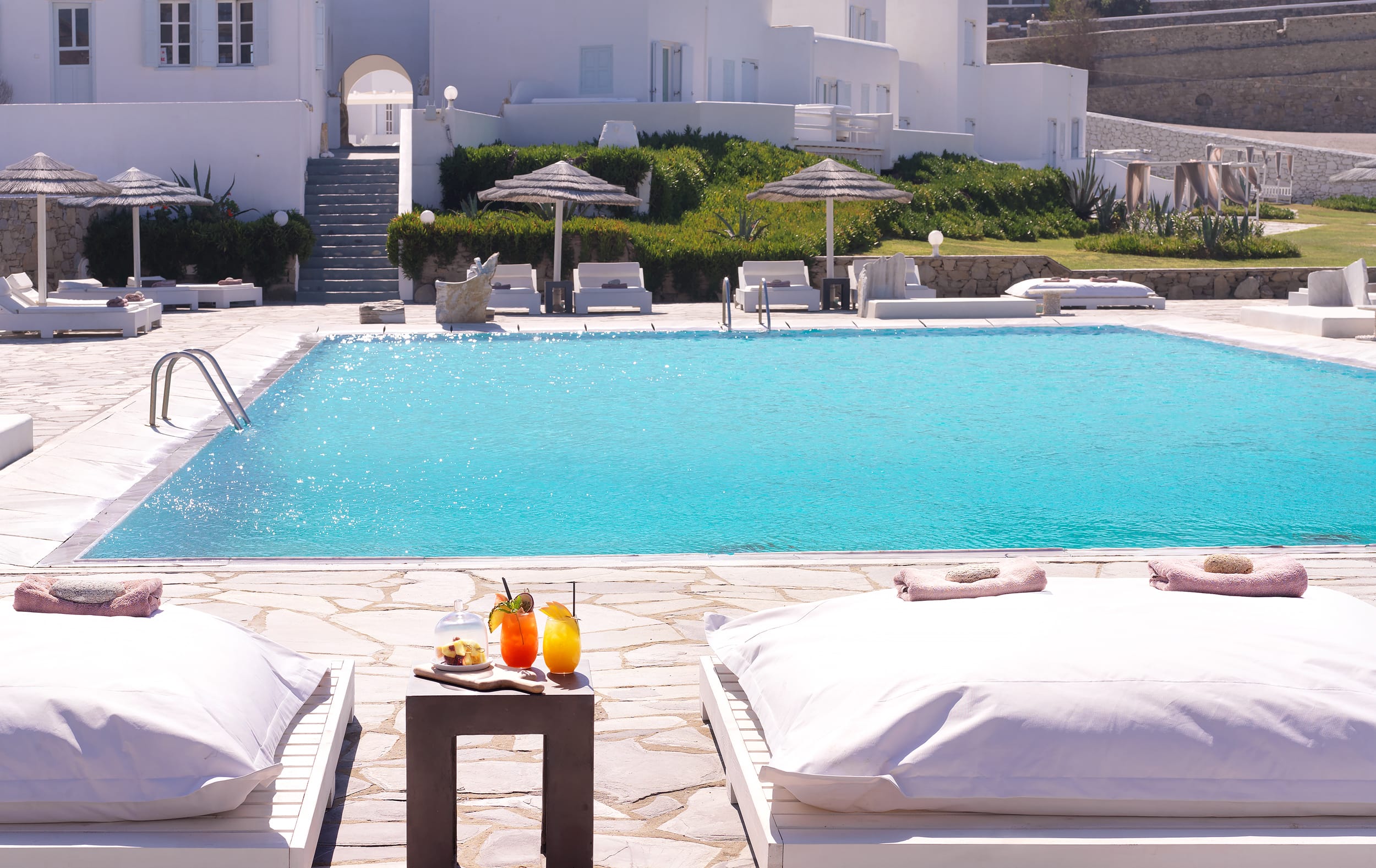 Karavas Poolside Restaurant | Mykonos Bay Resort & Villas | Mykono Bay ...